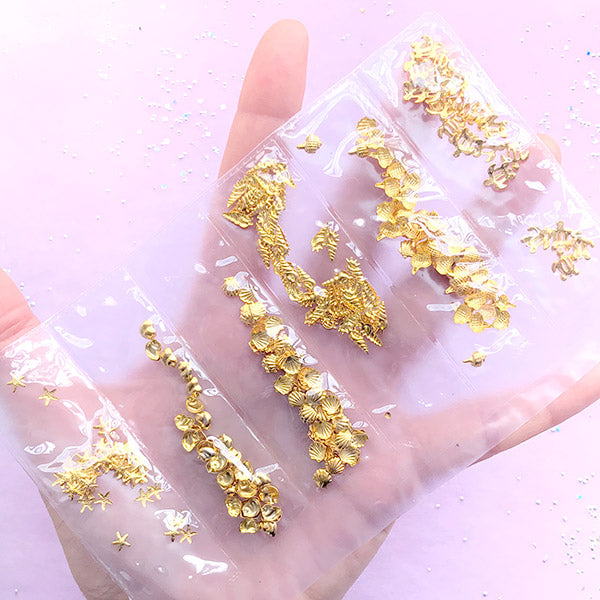 Marine Life Resin Inclusions (6 Designs) | UV Resin Craft | Starfish S ...