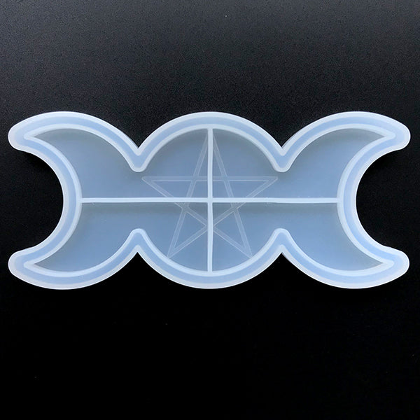 Dianic Wicca Trinket Dish Silicone Mold | Triple Goddess Tray Mould ...