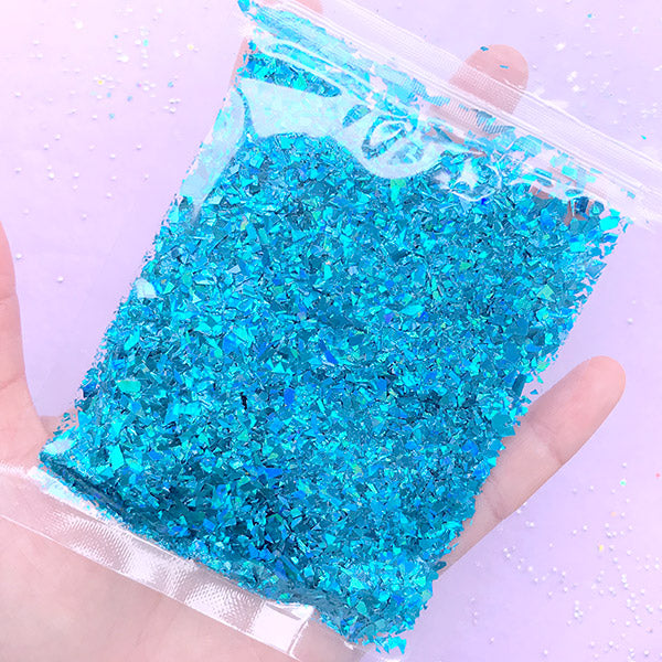 Aurora Borealis Glitter Flakes | Irregular Confetti | Iridescent Sprin ...