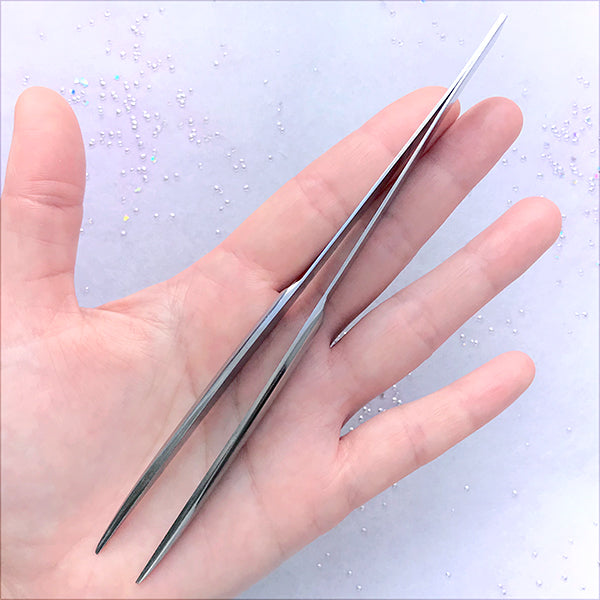 Sturdy Straight Tweezers | Wire Bending Tool for Cloisonne Craft | Wir ...