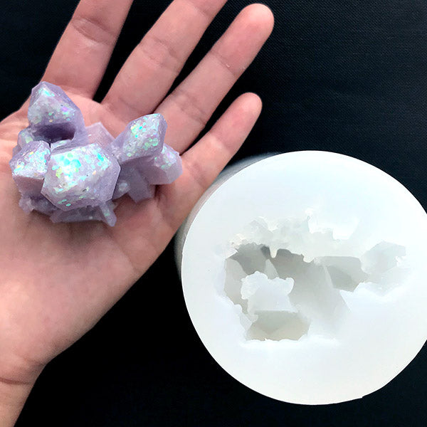 Large Crystal Shards Silicone Mold | Resin Quartz Shard Mould | Epoxy ...