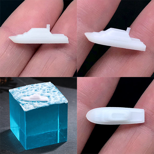 Miniature Boat for Resin Beach Scene DIY | 3D Printed Resin Inclusion ...