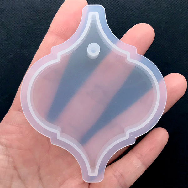 Vintage Tag Silicone Mold with Decorative Border | Big Victorian Tag M ...
