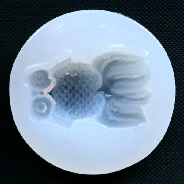 Goldfish Silicone Mold | Fish Embellishment Mold | Epoxy Resin Flexibl ...