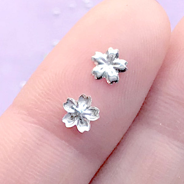 Cherry Blossom Floral Resin Inclusions | Mini Sakura Embellishment for ...