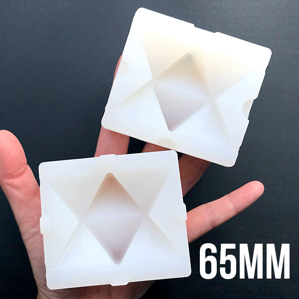 Merkaba Sacred Geometry Silicone Mold | 3D Merkabah Symbol Mould | Sta ...