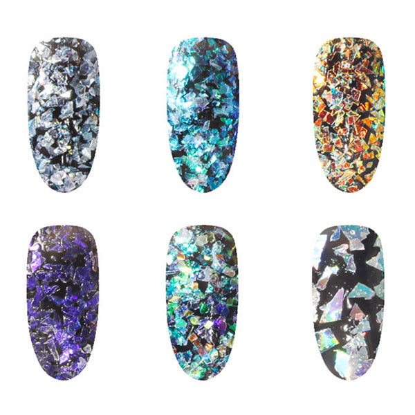 Iridescent Glitter | Holographic Mica Flakes | Aurora Borealis Confett ...