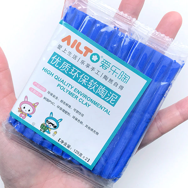 NAVY BLUE Oven Bake Clay (125g) | Polymer Modeling Clay | Clay Art Sup ...