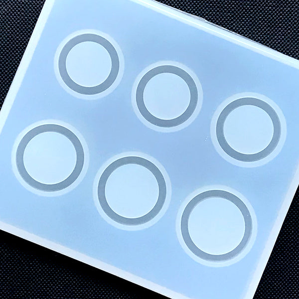 Assorted Ring Silicone Mold (6 Cavity) | Circle Mold Assortment | Epox ...