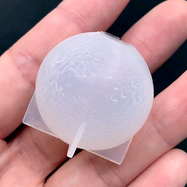 Planet Silicone Mold | 3D Moon Mold | Clear Mold for UV Resin Craft ...