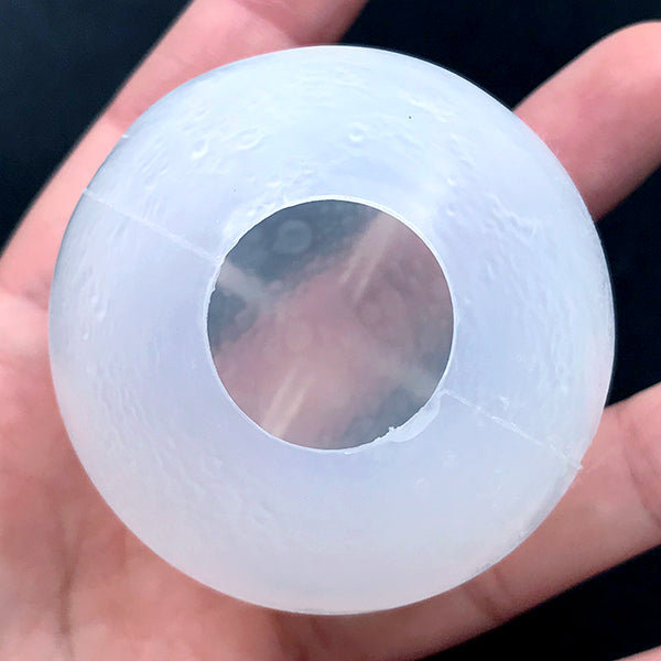 Large Moon Silicone Mold | Big Astronomy Planet Mold in 3D | Clear Mou ...