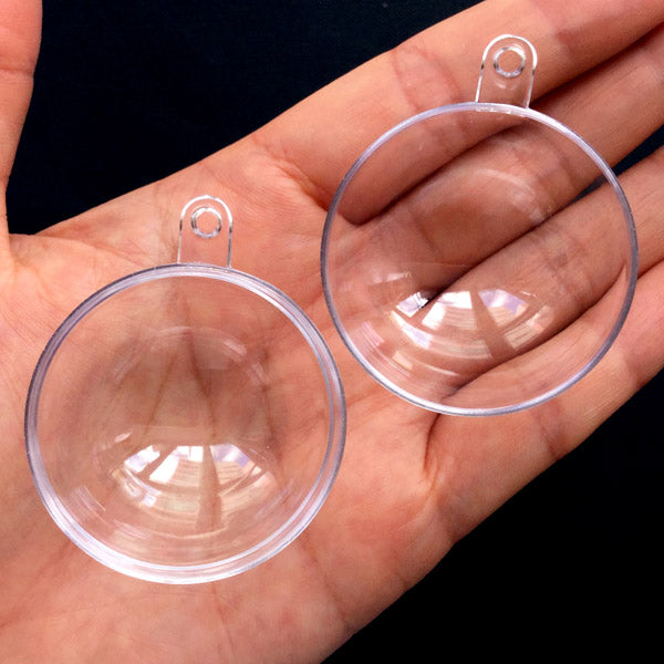 Clear Sphere Case with Loop | 40mm Orb | Ball Shaped Gift Box | Weddin ...
