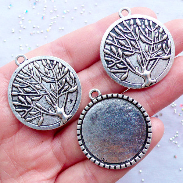 Silver Bezel Pendant