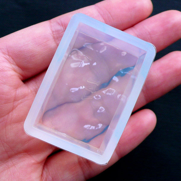 Water Surface Mold in Rectangular Shape | Silicone Resin Mold with Wat ...