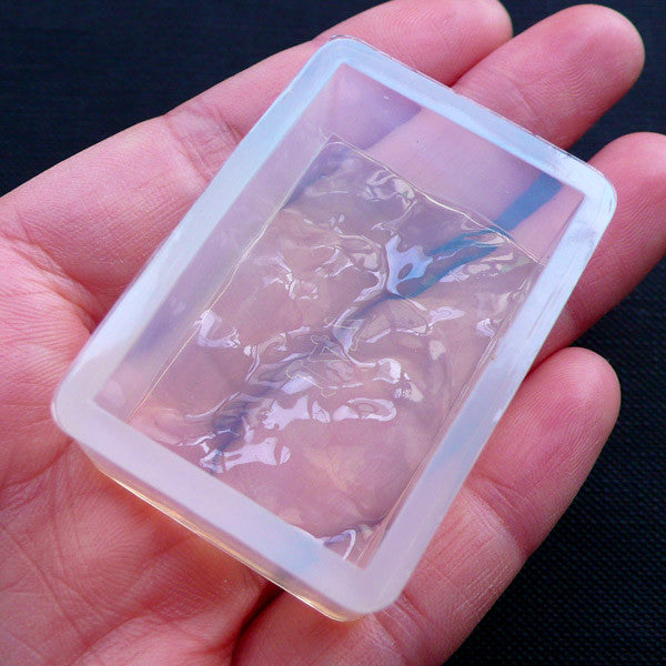 Water Surface Mold in Rectangular Shape | Silicone Resin Mold with Wat ...