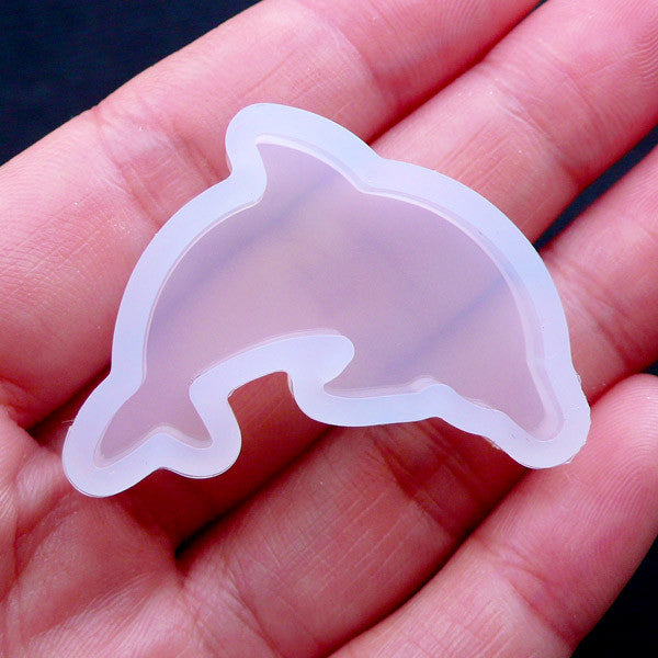 Dolphin Mold | Fish Silicone Mould | Flexible Marine Life Mold | Anima ...