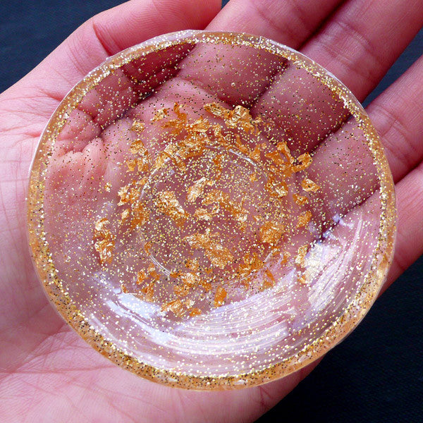 Round Plate Mold | Round Tray Mold | Epoxy Resin Crafts | Clear UV Res ...