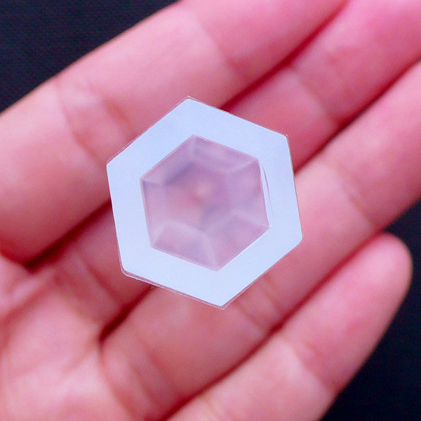 Long Crystal Point Flexible Mold | Faceted Crystal Silicone Mould | Fa ...