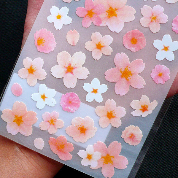 Japanese Sakura Stickers | Cherry Blossom Stickers by Mind Wave | Flor ...