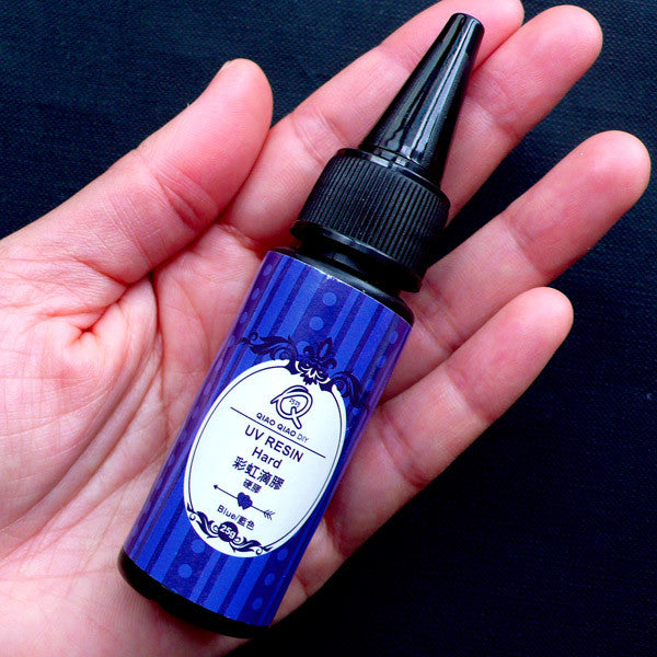 Blue UV Resin | UV Sunlight Activated Resin | Hard Type Ultraviolet Cu ...