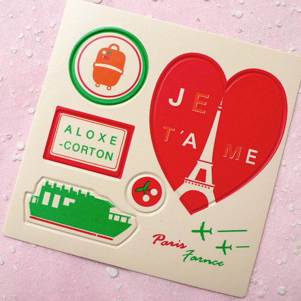 Paris Suitcase Sticker