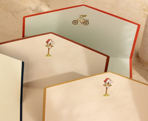 Mini Letter Envelope Mix / Origami Envelopes (6pcs / 10cm x 7.5cm / 3 ...