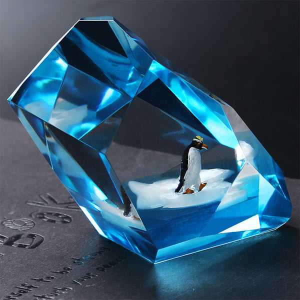 Miniature Penguin Figurine for Resin Diorama DIY | 3D Animal Resin Inc ...
