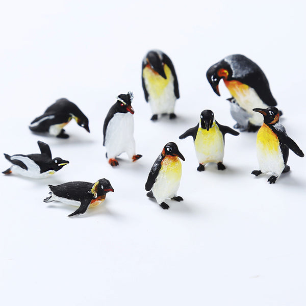 Miniature Penguin Figurine for Resin Diorama DIY | 3D Animal Resin Inc ...